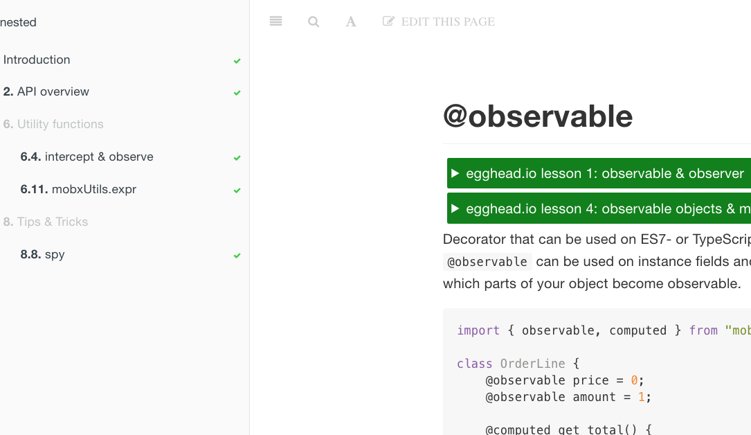 Are the docs broken? · Issue #1814 · mobxjs/mobx · GitHub