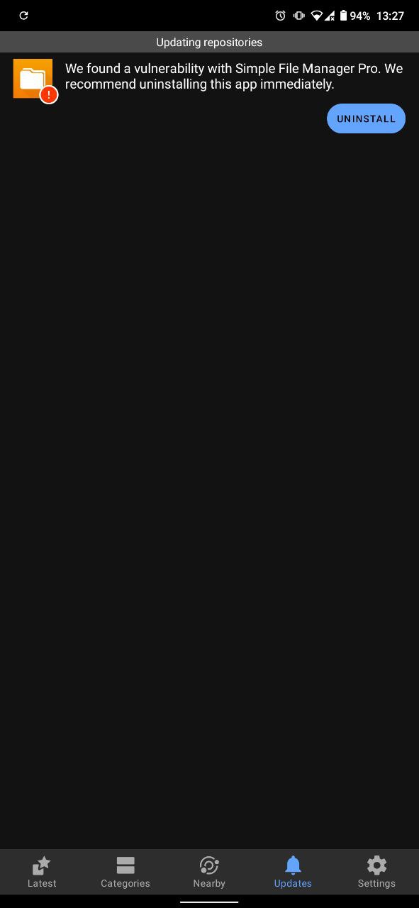 Security vulnerabilities notification · Issue #708 · SimpleMobileTools/Simple-File-Manager · GitHub