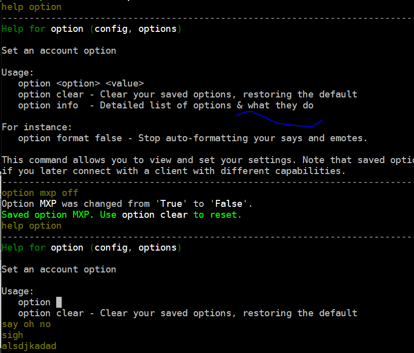 [BUG - Develop] (Resurrecting the & MXP issues) · Issue #2790 · evennia/evennia · GitHub