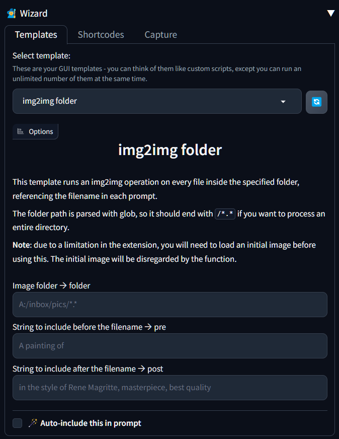 Automated Use of File Names in Img2Img as Prompt Input · AUTOMATIC1111 stable-diffusion-webui ...