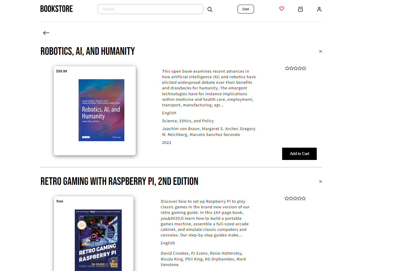 GitHub - BadSolver/React-bookstore