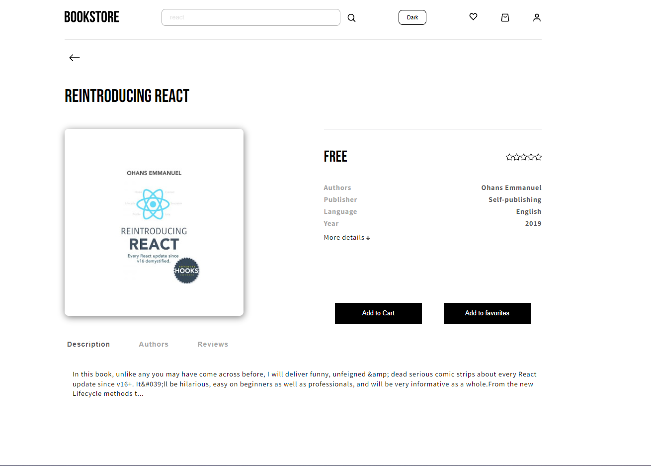GitHub - BadSolver/React-bookstore