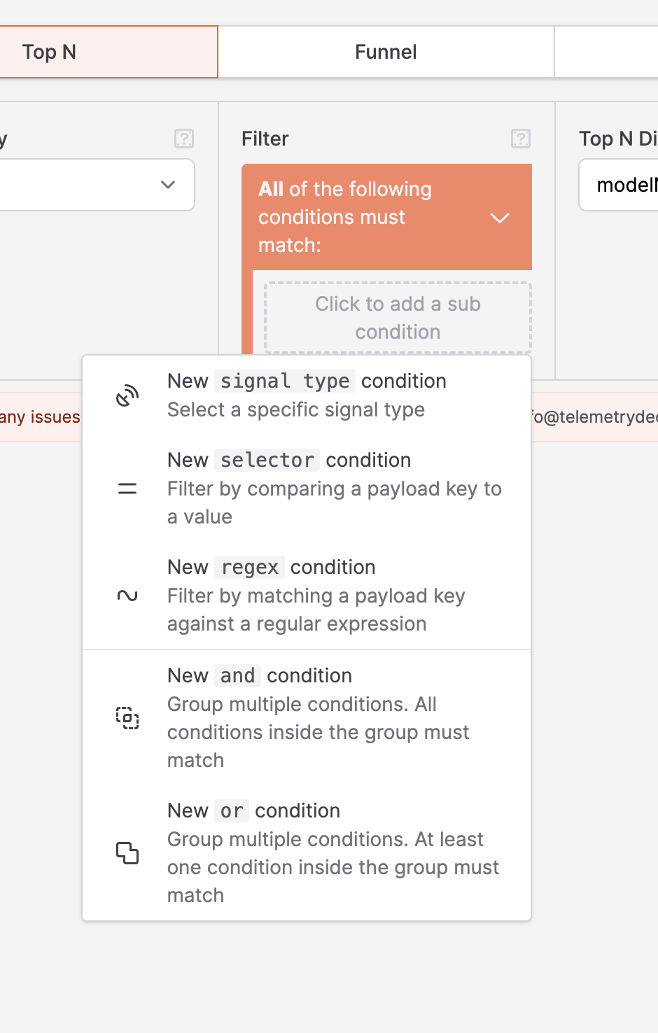 Insight Editor UX: 'and' and 'or' wording confusing · Issue #222 · TelemetryDeck/Issues · GitHub