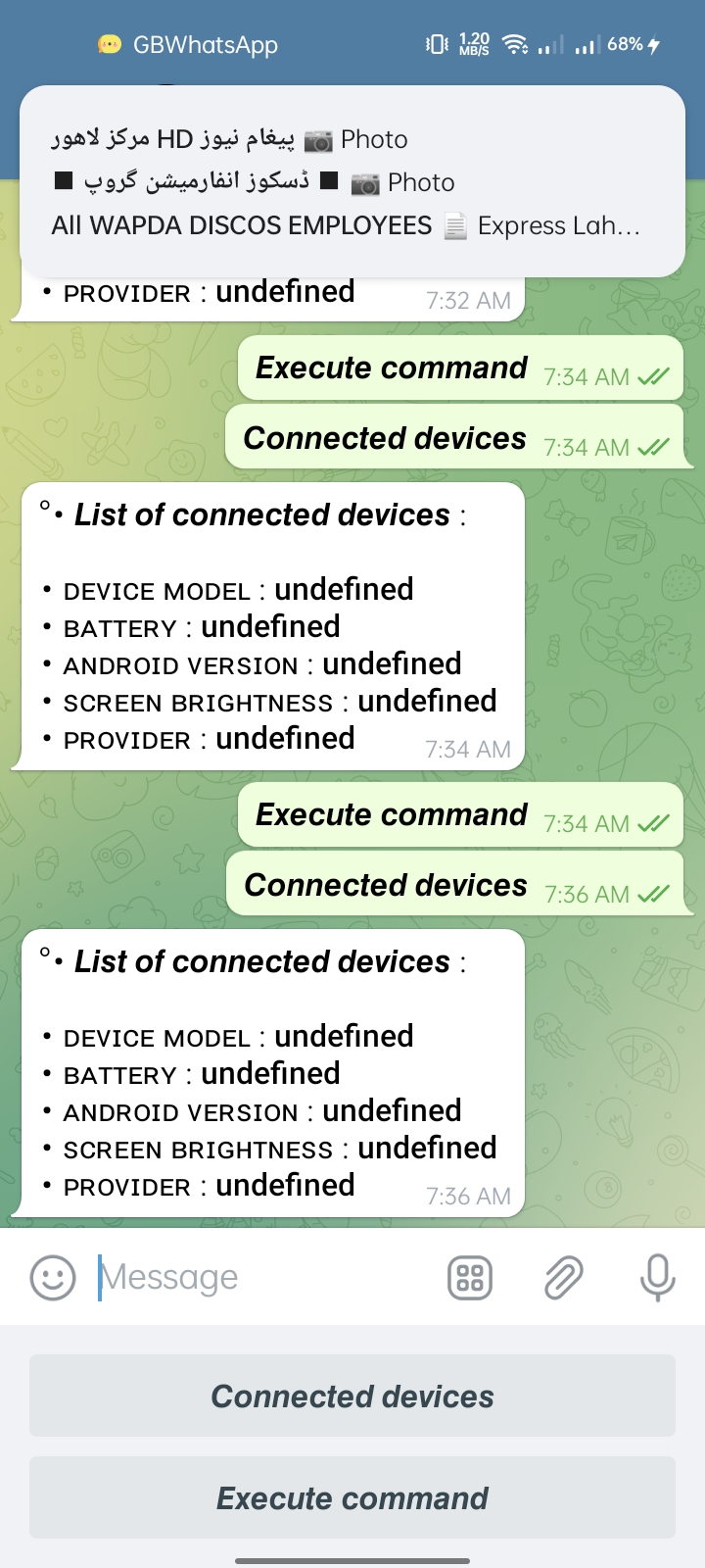 Bot Run Properly But Undefined Device issue 😭 · Issue #64 · shivaya-dav/DogeRat · GitHub