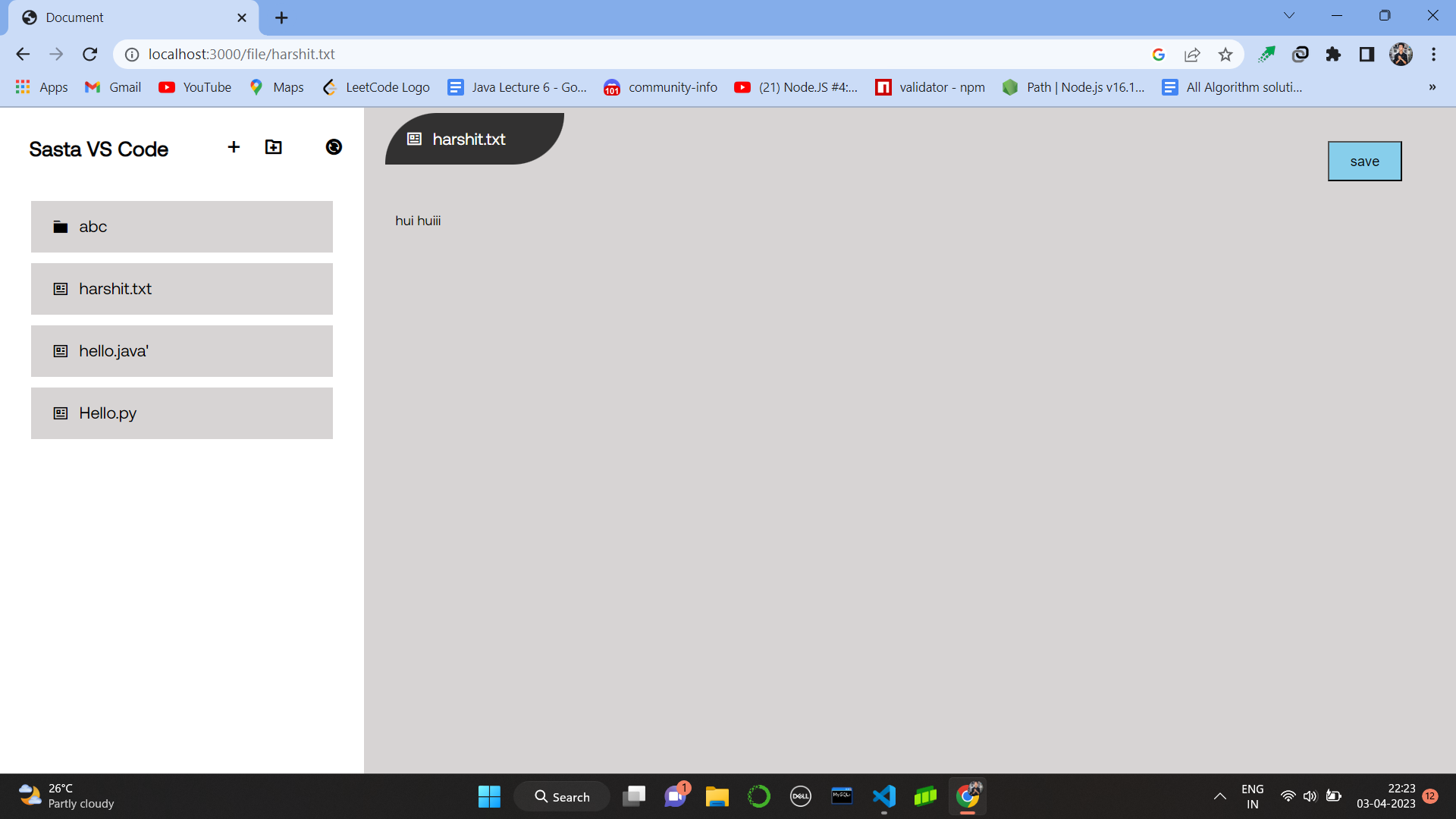 GitHub - Harshit1020/Vscode-app