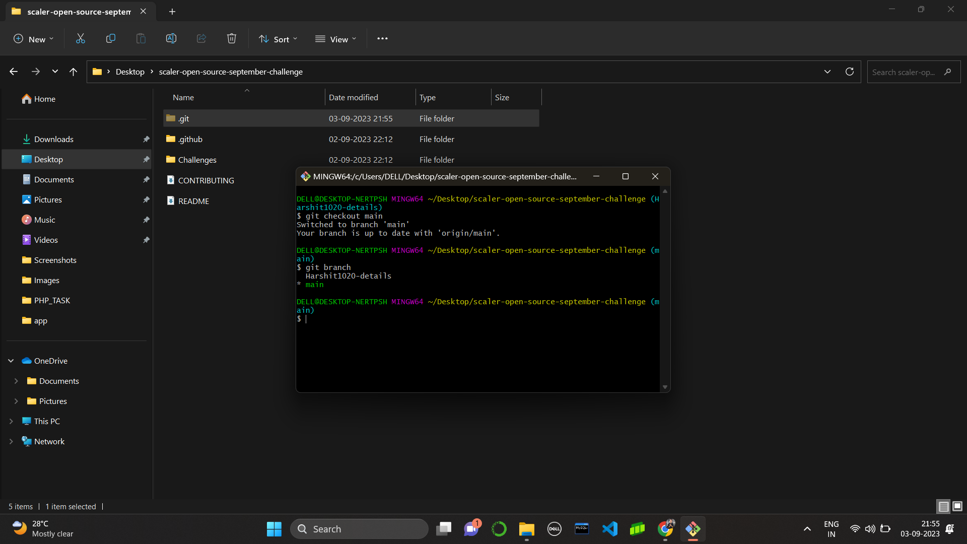 Challenge-1 [Harshit Dongre] (Harshit Dongre#9433) · Issue #329 · scaleracademy/scaler-open ...