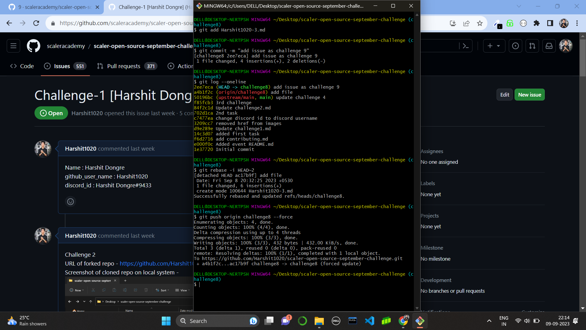 Challenge-1 [Harshit Dongre] (Harshit Dongre#9433) · Issue #329 · scaleracademy/scaler-open ...