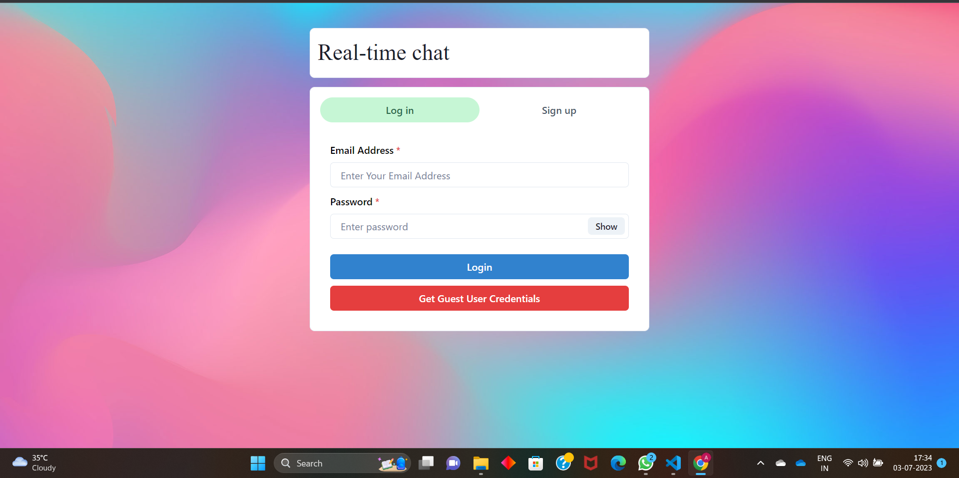 GitHub - ankitakanoji10/mern-chat-app