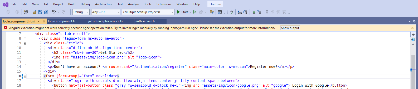 Angular 16 · Issue #63 · microsoft/vs-ng-language-service · GitHub
