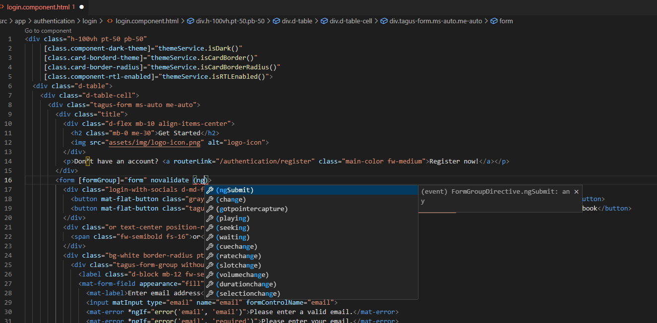 Angular 16 · Issue #63 · microsoft/vs-ng-language-service · GitHub