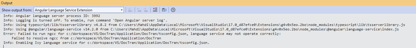 Angular 16 · Issue #63 · microsoft/vs-ng-language-service · GitHub