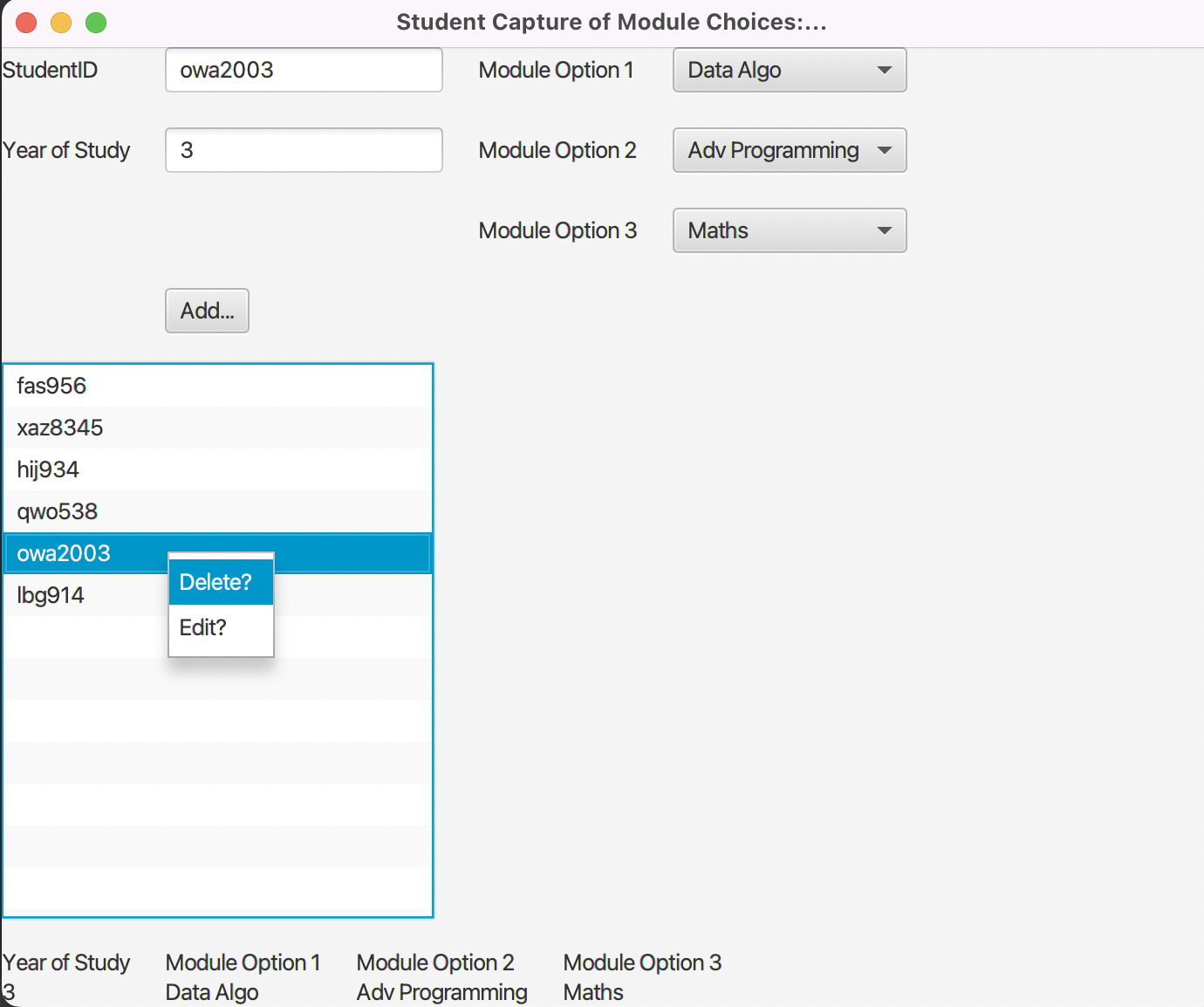 GitHub - omahmood280/Student-GUI