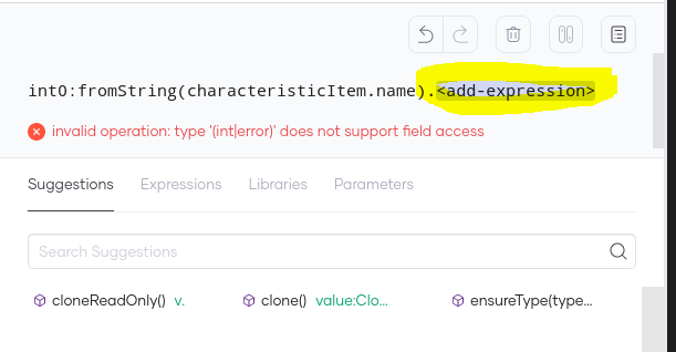 [Data Mapper] Invalid expressions can't be fixed · Issue #378 · wso2/ballerina-vscode · GitHub