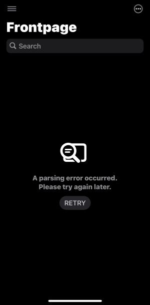 [BUG] A parsing error occurred. Please try again later. · Issue #187 · EhPanda-Team/EhPanda · GitHub