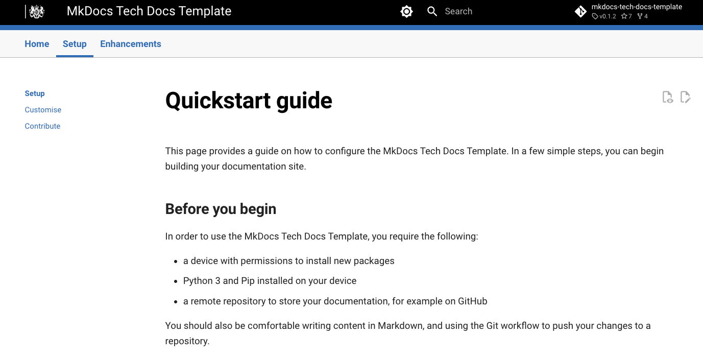 Show combined TOC on overview page when navigation indexes is enabled · squidfunk mkdocs ...