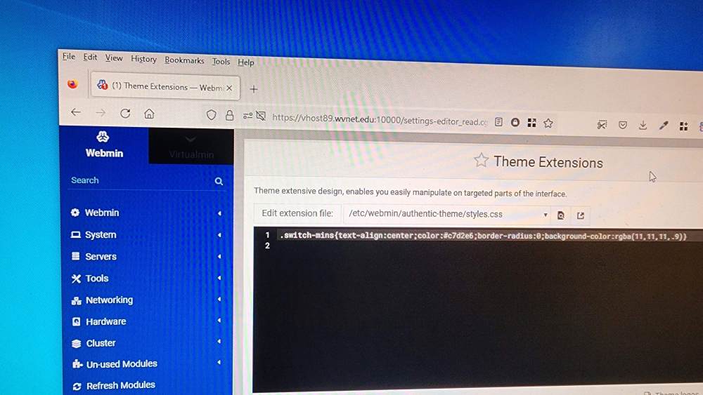 background black level too black in switch-mins · Issue #1644 · webmin/authentic-theme · GitHub