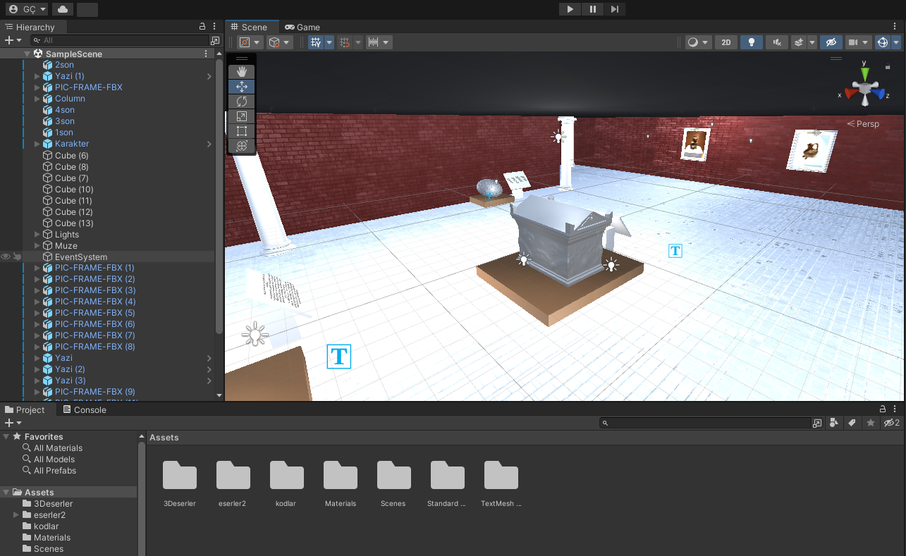 GitHub - gorkemcetince/virtualmuseum: 3D Virtual Museum Project