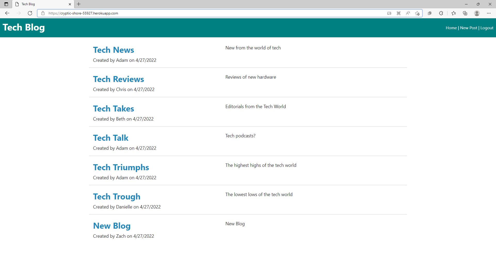 GitHub - picks6/TechBlog
