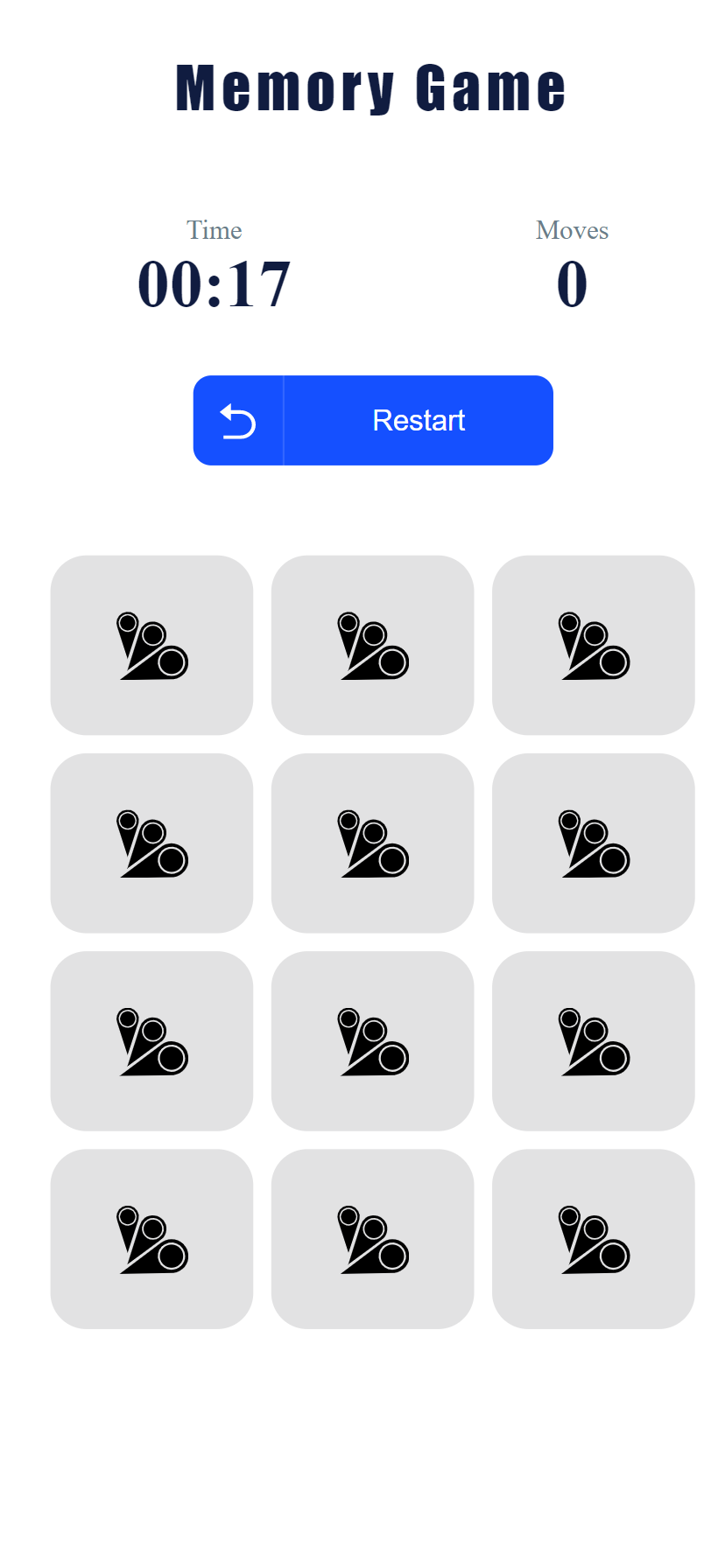 Github Felipeanonymemory Game Memory Game Made In Reactjs With Typescript