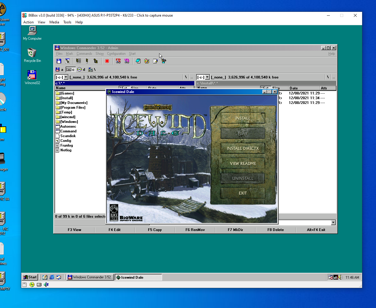 86Box Can't Recapture Mouse&Keyboard after new ISO is Loaded into CDROM ...
