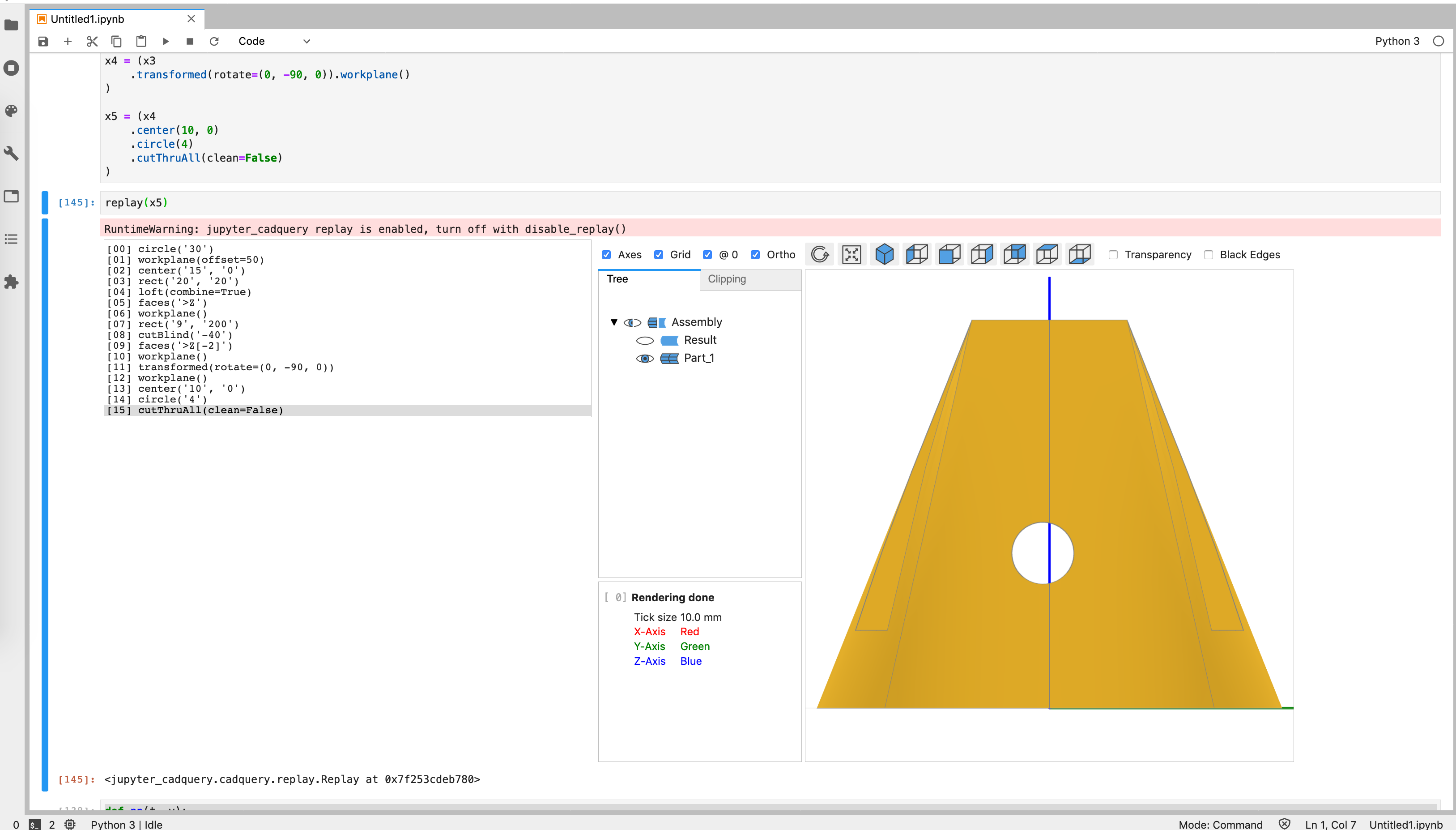 Different Floating Point Results Between Cq Editor And Cadquery Master · Issue 258 · Cadquery 