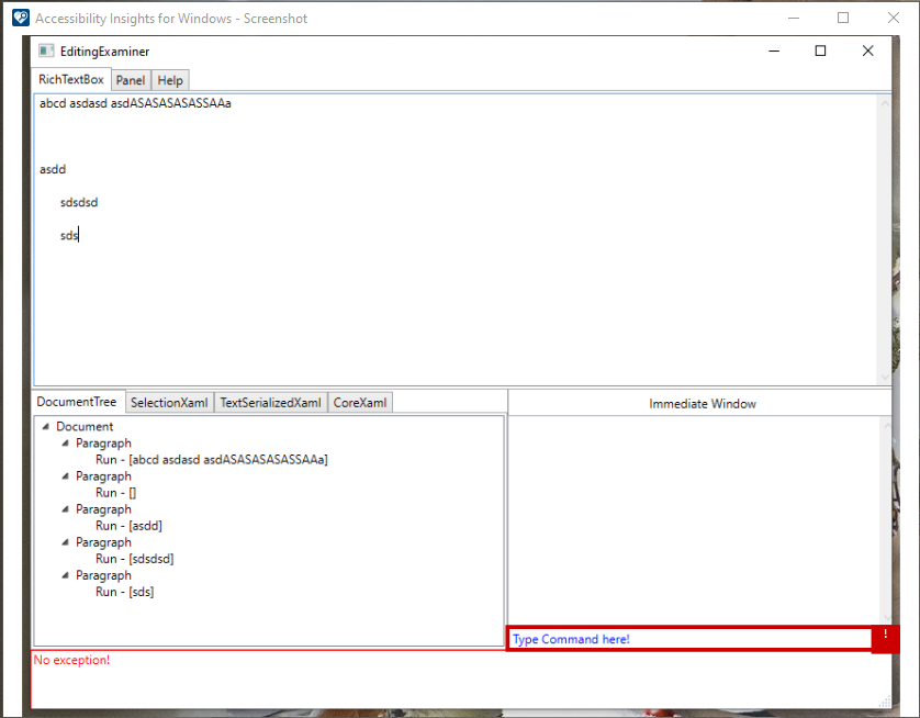Section 508 502.3.1: (EditingExaminerDemo/combo box '') The Name property of a focusable element ...