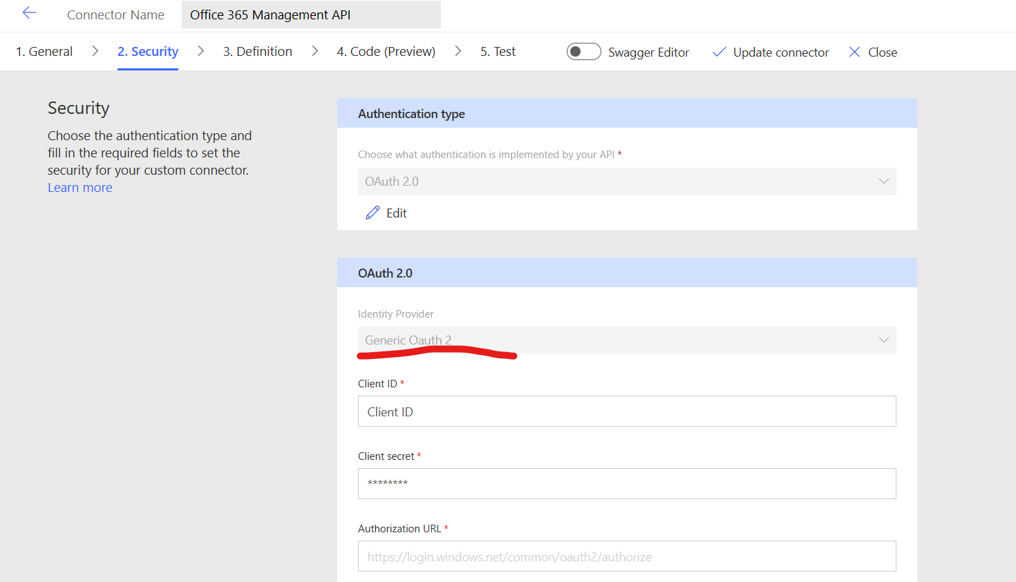 [CoE Starter Kit - BUG] O365 Custom Connector Authentication Bug · Issue #5050 · microsoft/coe ...