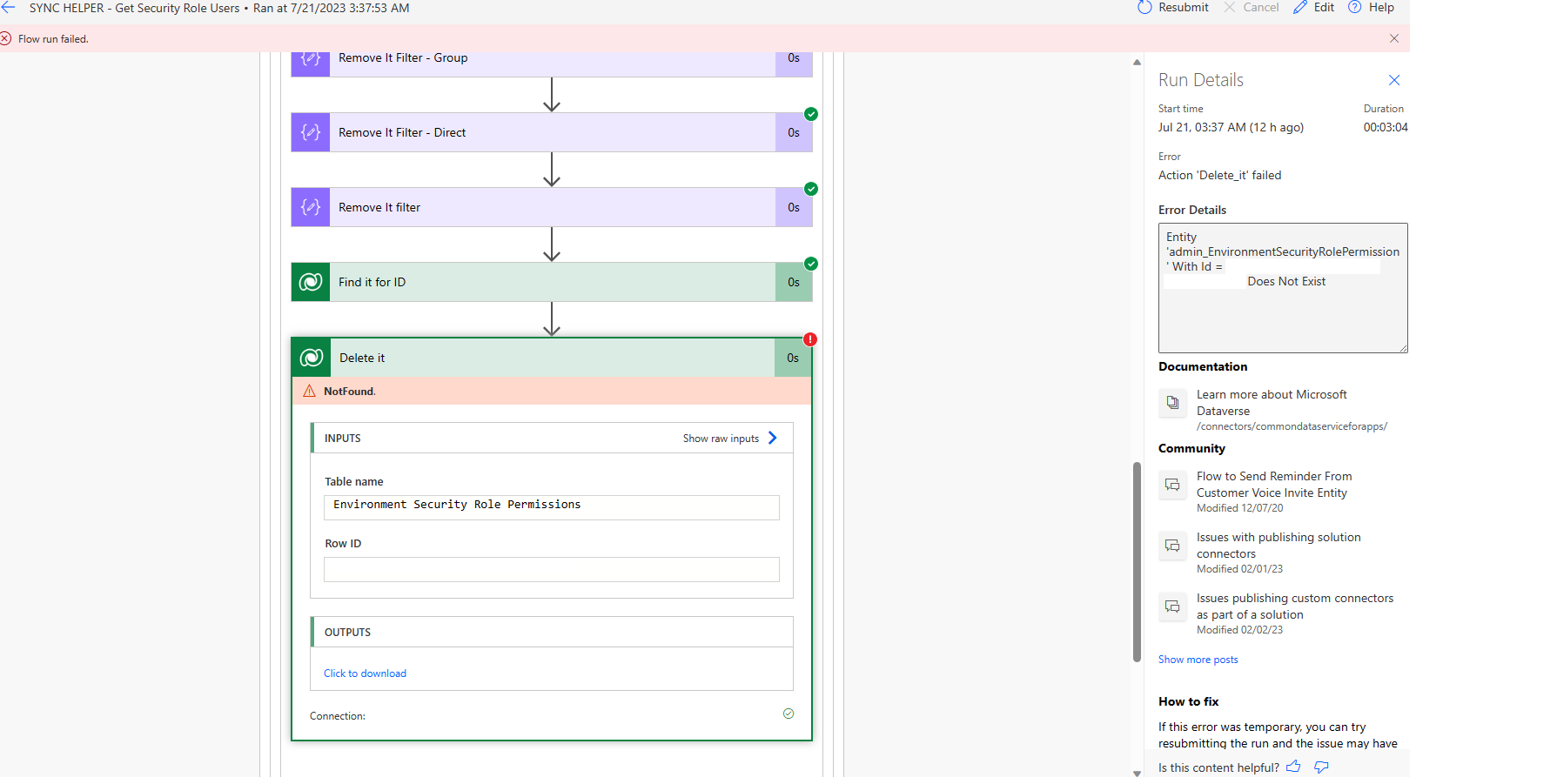 [CoE Starter Kit - BUG] SYNC HELPER - Get Security Role Users · Issue #6140 · microsoft/coe ...