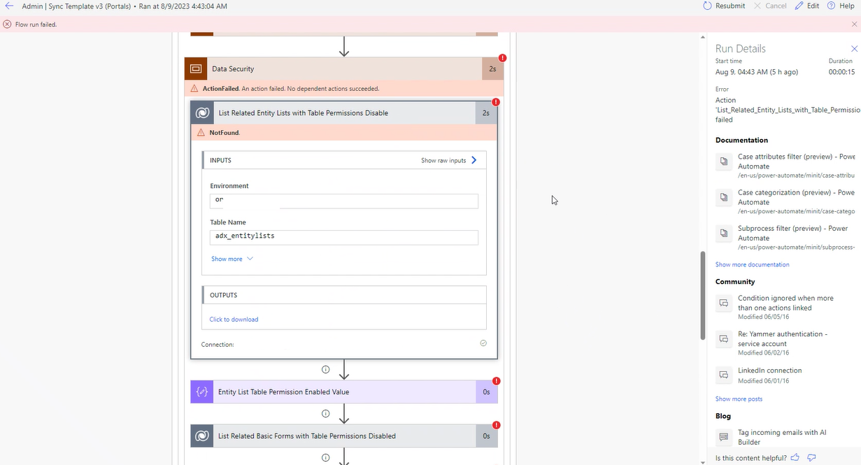 [CoE Starter Kit - BUG] Admin | Sync Template v3 (Portal) Permission Error · Issue #6303 ...