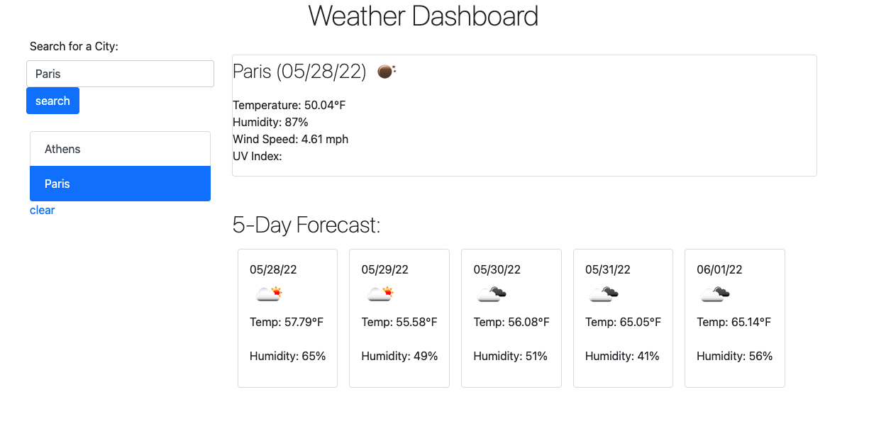 GitHub - athanasiak18/The_Weather_Dashboard