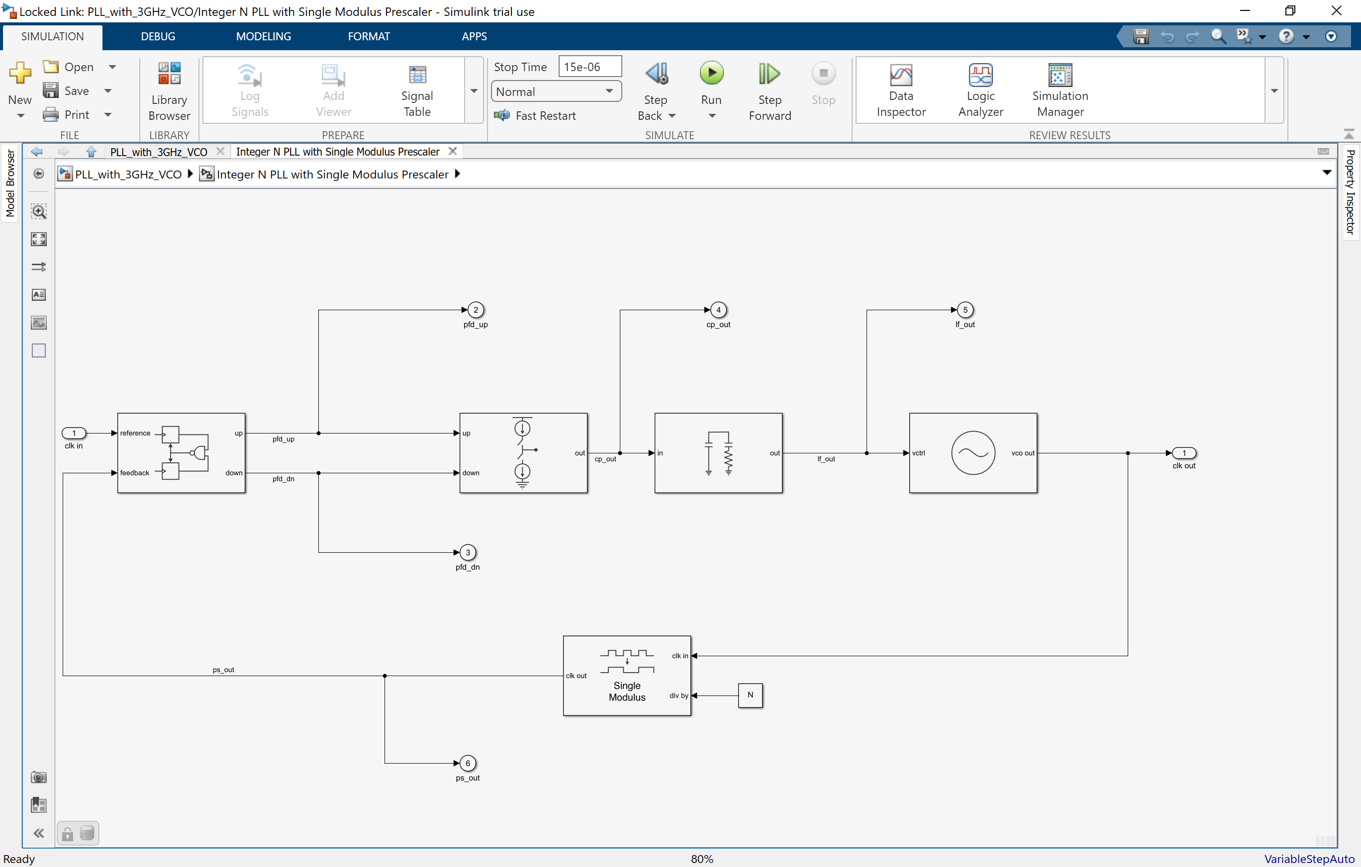 PLL-design-automation/matlab/Matlab_Model_Integer-N_PLL.md at main ...