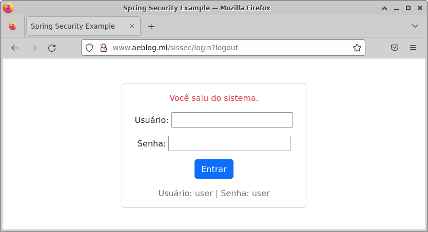 Github Adautobsissec Autenticação De Usuário Utilizando Spring Security Para O Front End 