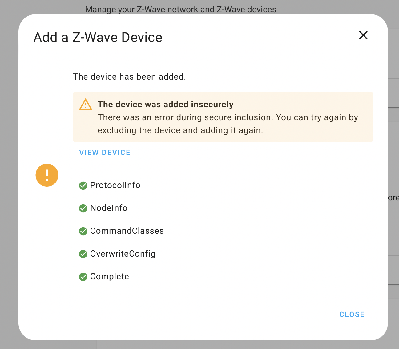 Zooz ZSE43 (Tilt Sensor) Issue: Parameter Changes Not Possible with S2 Security Enabled · Issue ...