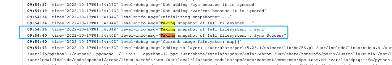 Taking full filesystem slowly due to `syscall.Sync()` · Issue #2288 · GoogleContainerTools ...