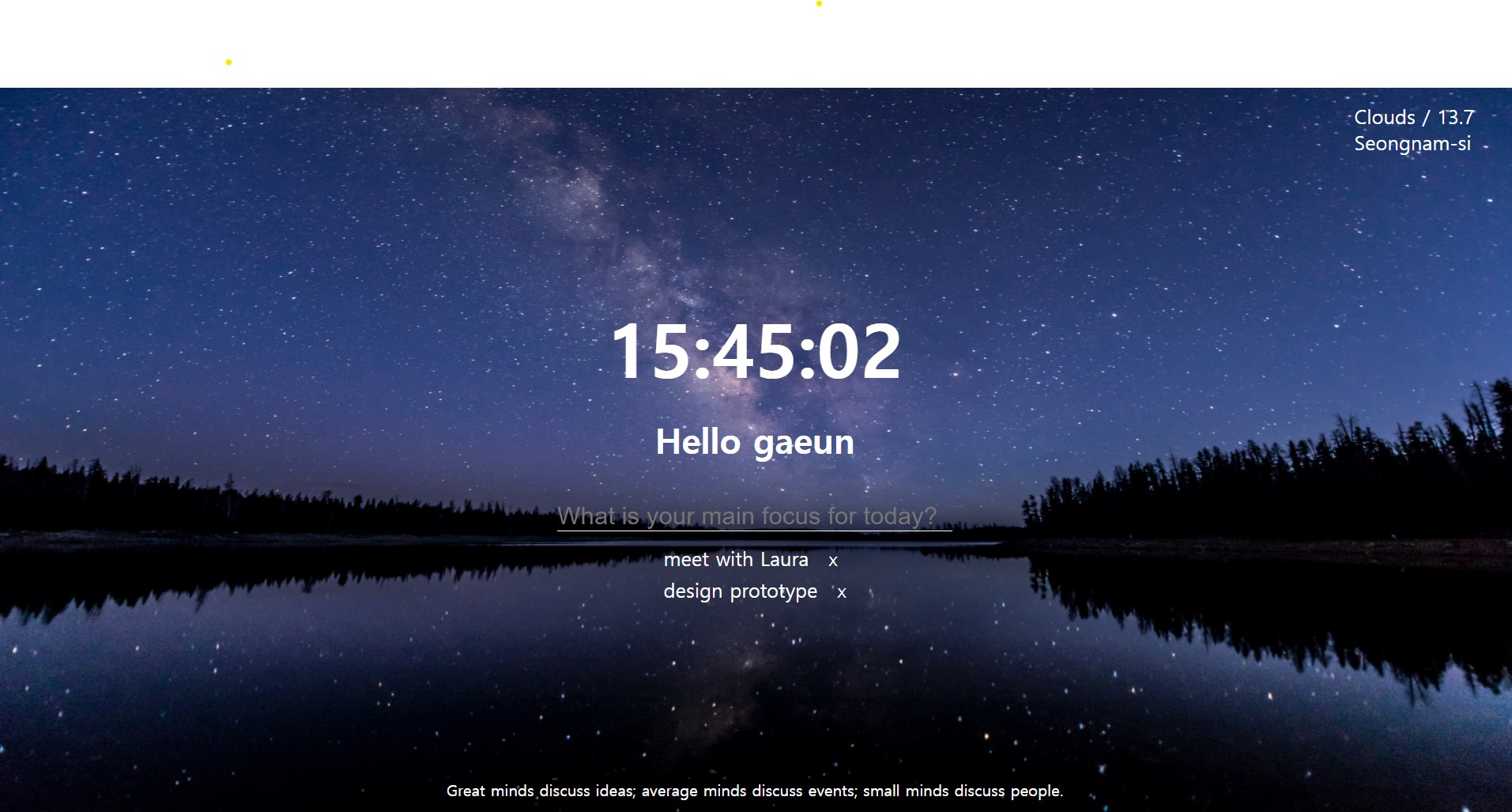 GitHub - sexychoco/momentum-clone