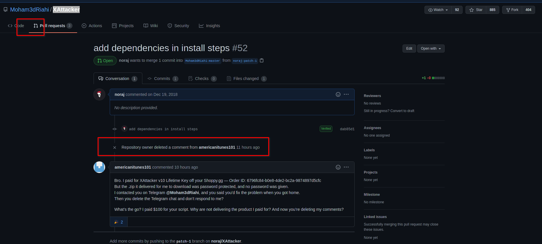 xattacker: remove scam tool · Issue #3037 · BlackArch/blackarch · GitHub