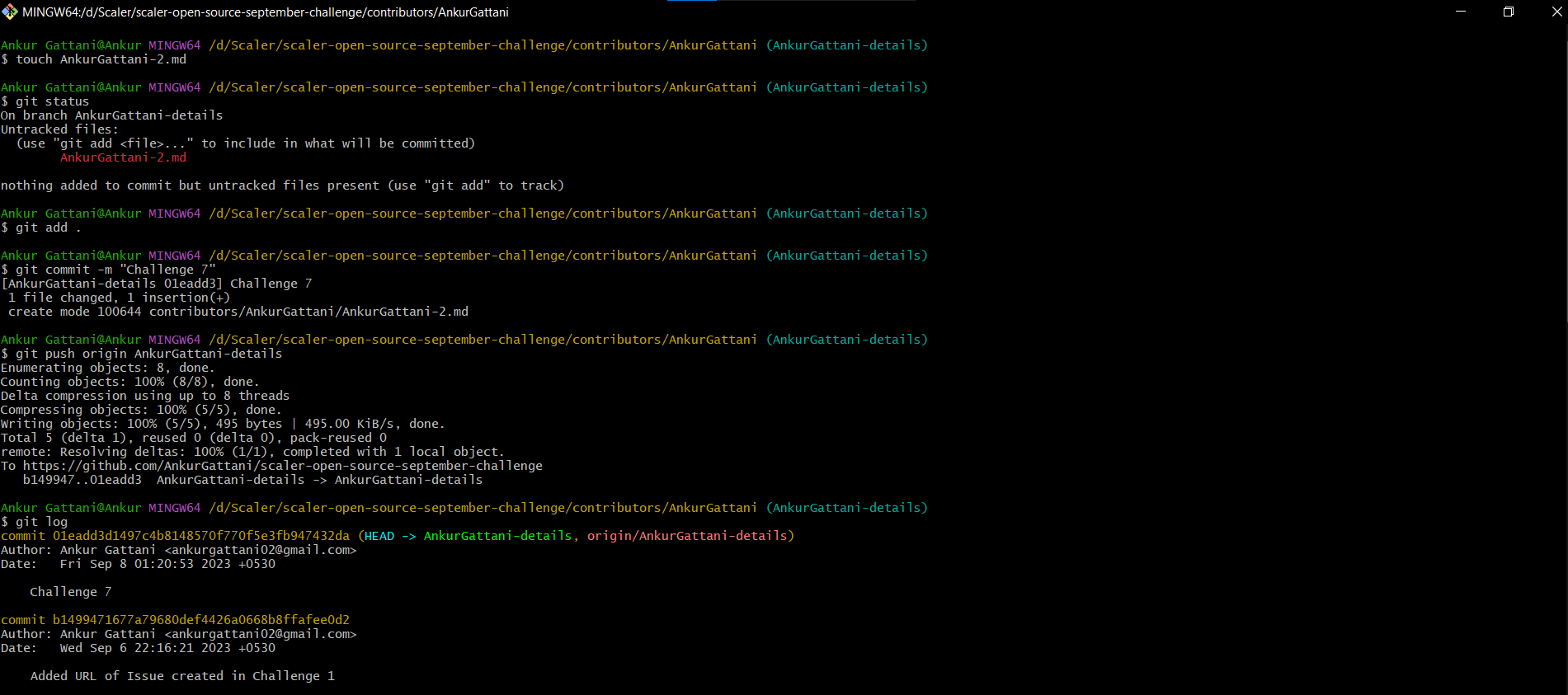Challenge #1 - Ankur Gattani · Issue #317 · scaleracademy/scaler-open-source-september-challenge ...