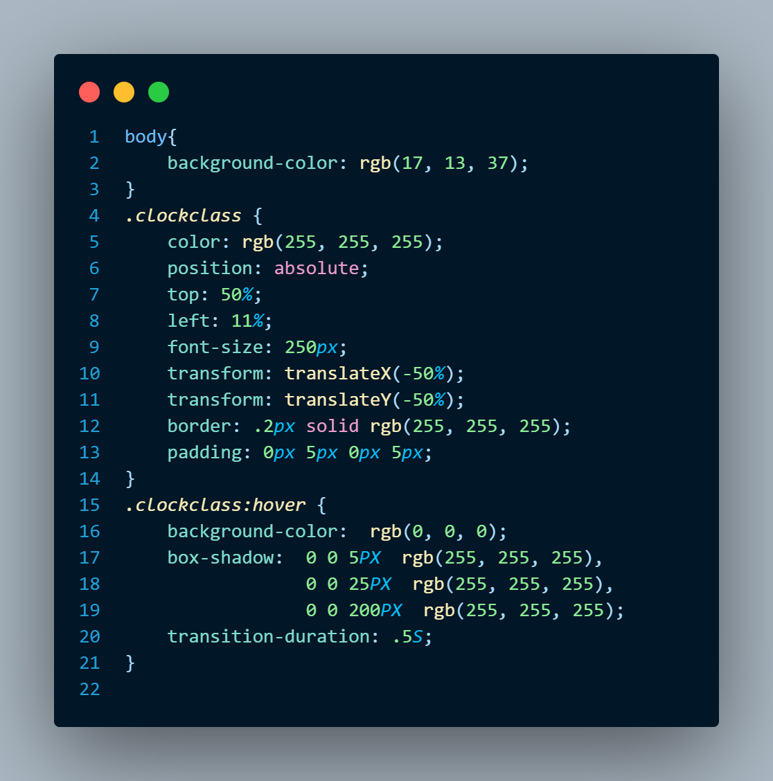 GitHub - esti-tech/Digital-clock: A simple clock using html css and ...
