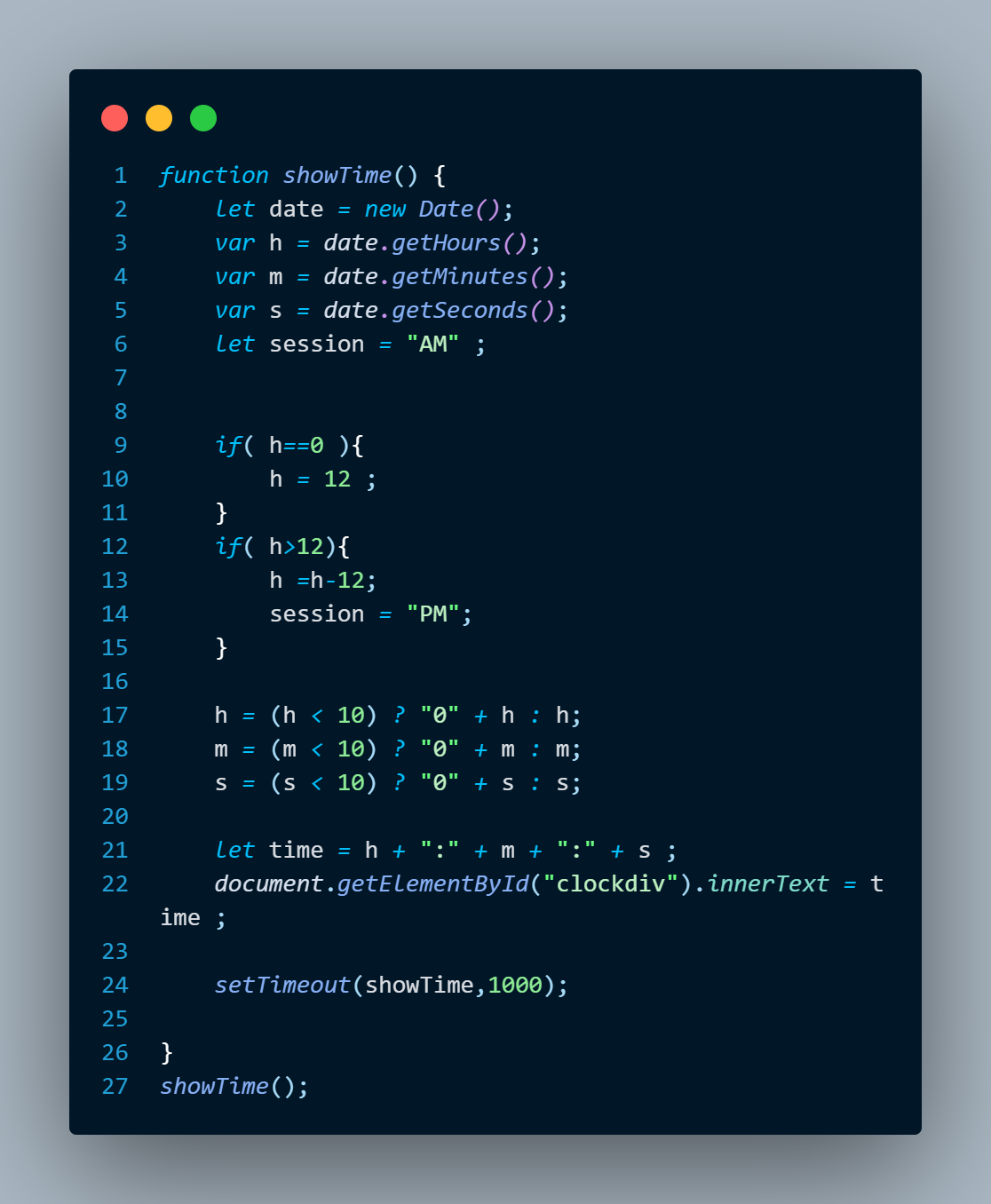 GitHub - esti-tech/Digital-clock: A simple clock using html css and ...
