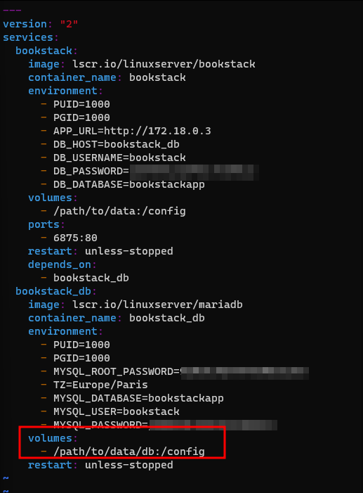 Connection problem between my client and my database on docker compose install · Issue #3561 ...
