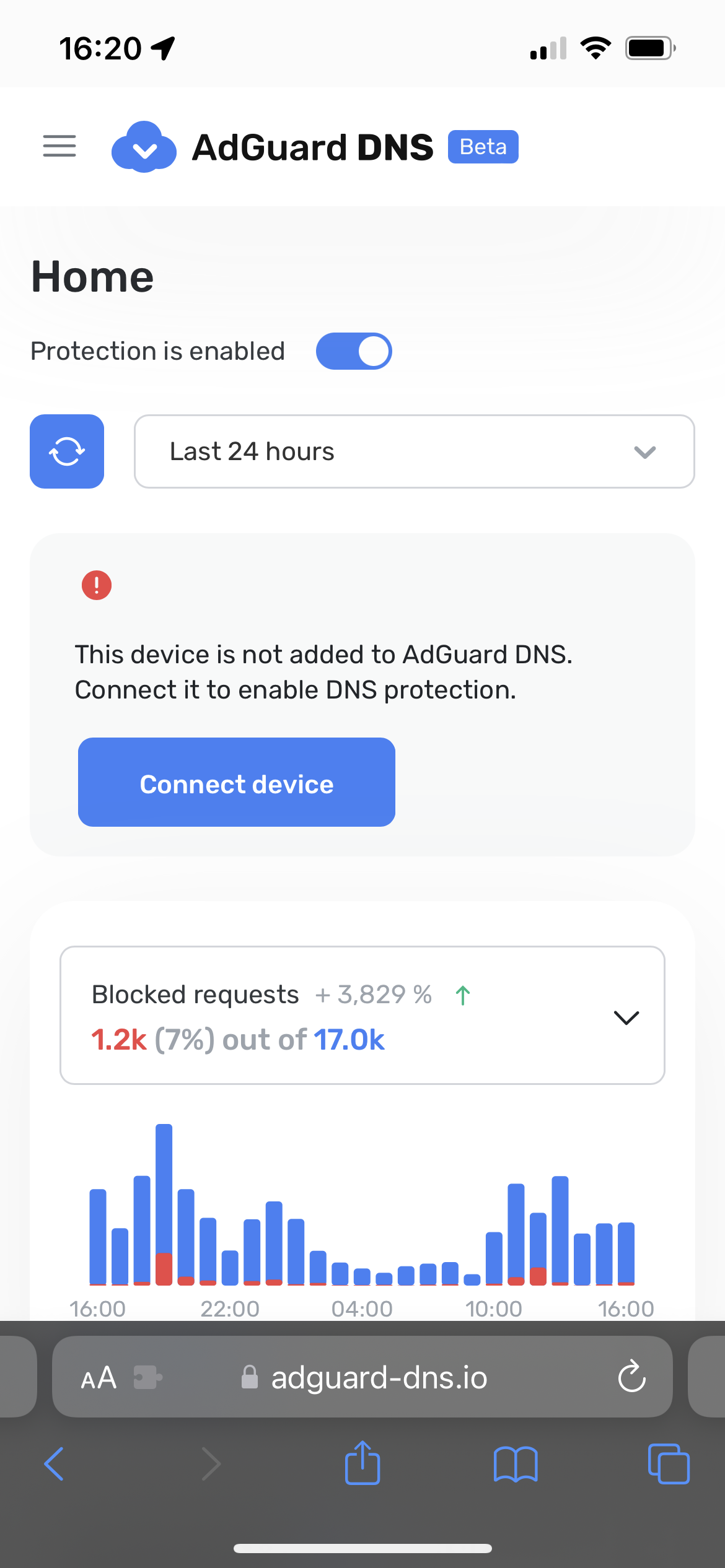 AdGuard DNS says device is not added for every device · Issue #235 · AdguardTeam/AdGuardDNS · GitHub