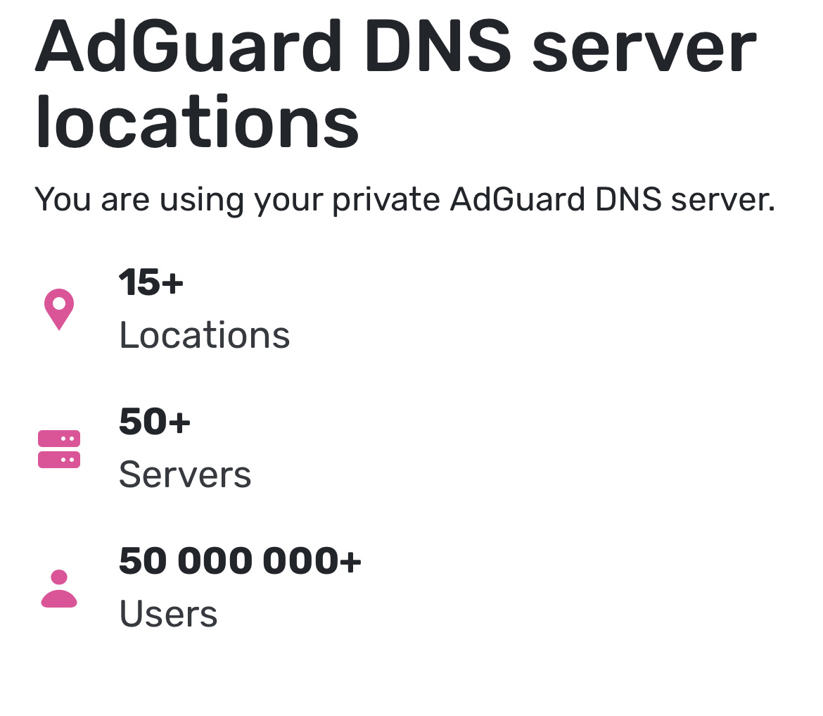 AdGuard DNS mobile website is missing server location information · Issue #422 · AdguardTeam ...