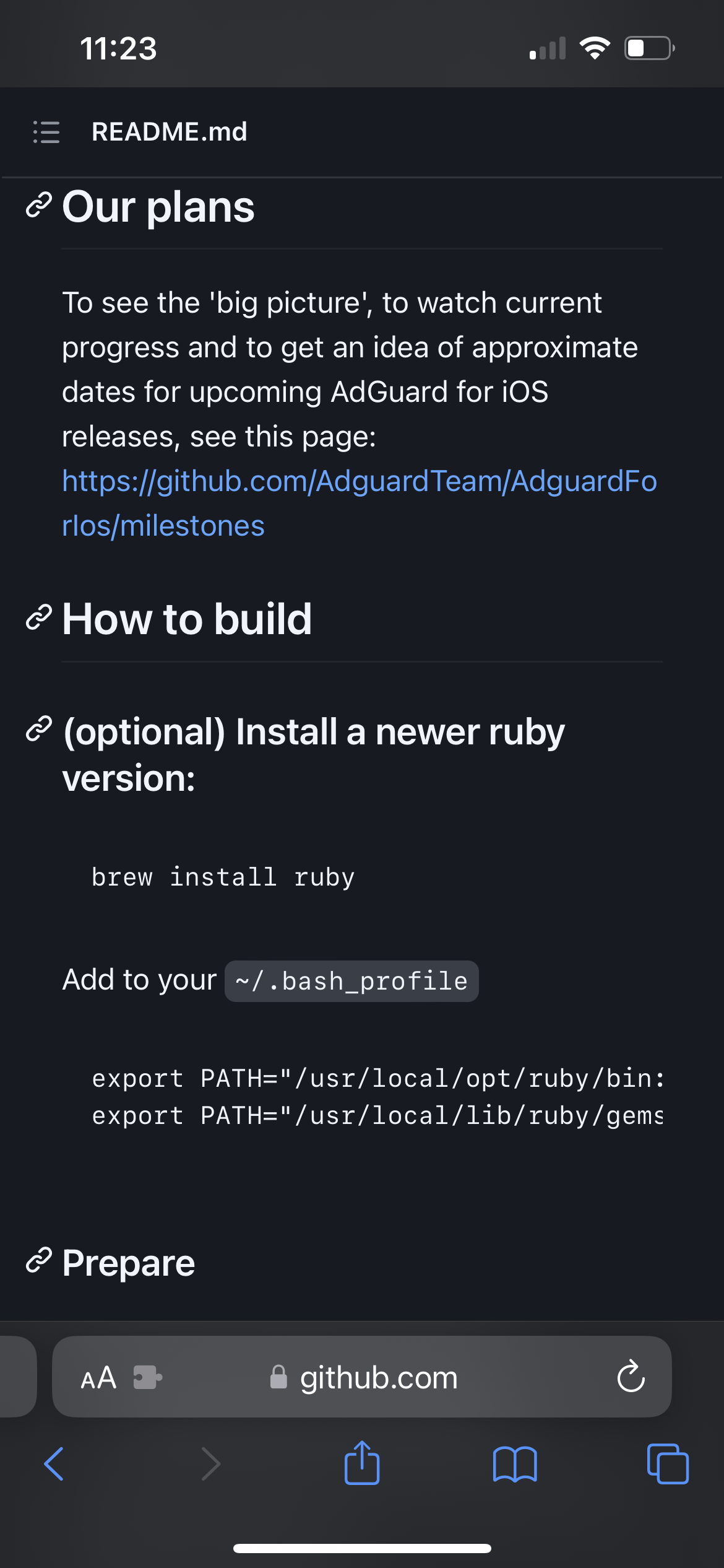 Milestones does not appear to be used anymore · Issue #2072 · AdguardTeam/AdguardForiOS · GitHub