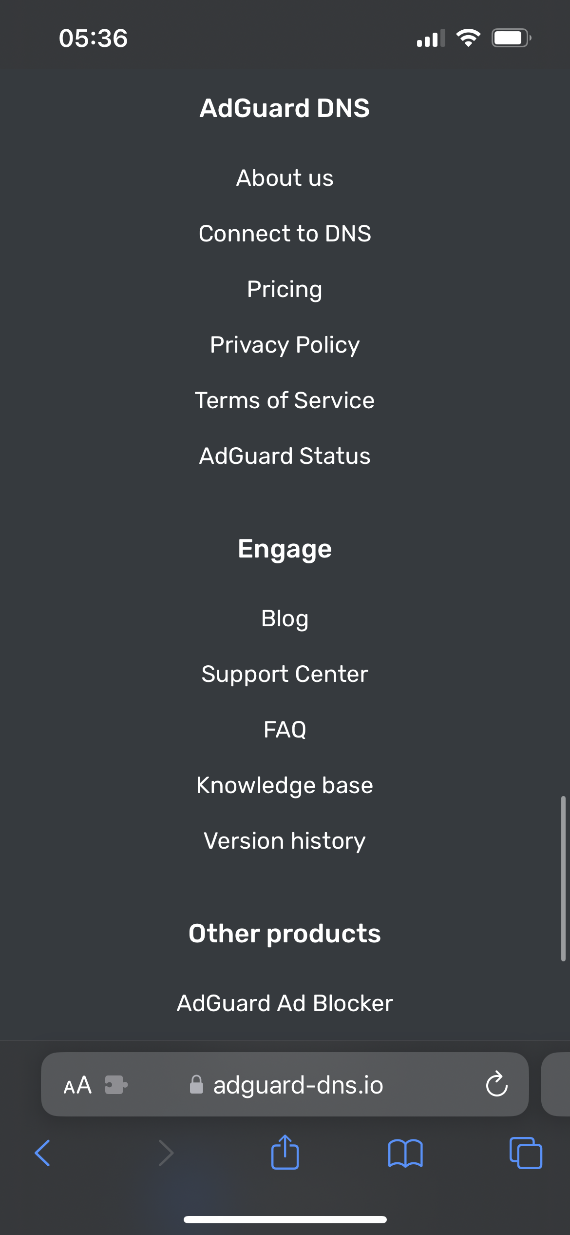 AdGuard DNS page footer when viewing dashboard necessity · Issue #474 · AdguardTeam/AdGuardDNS ...