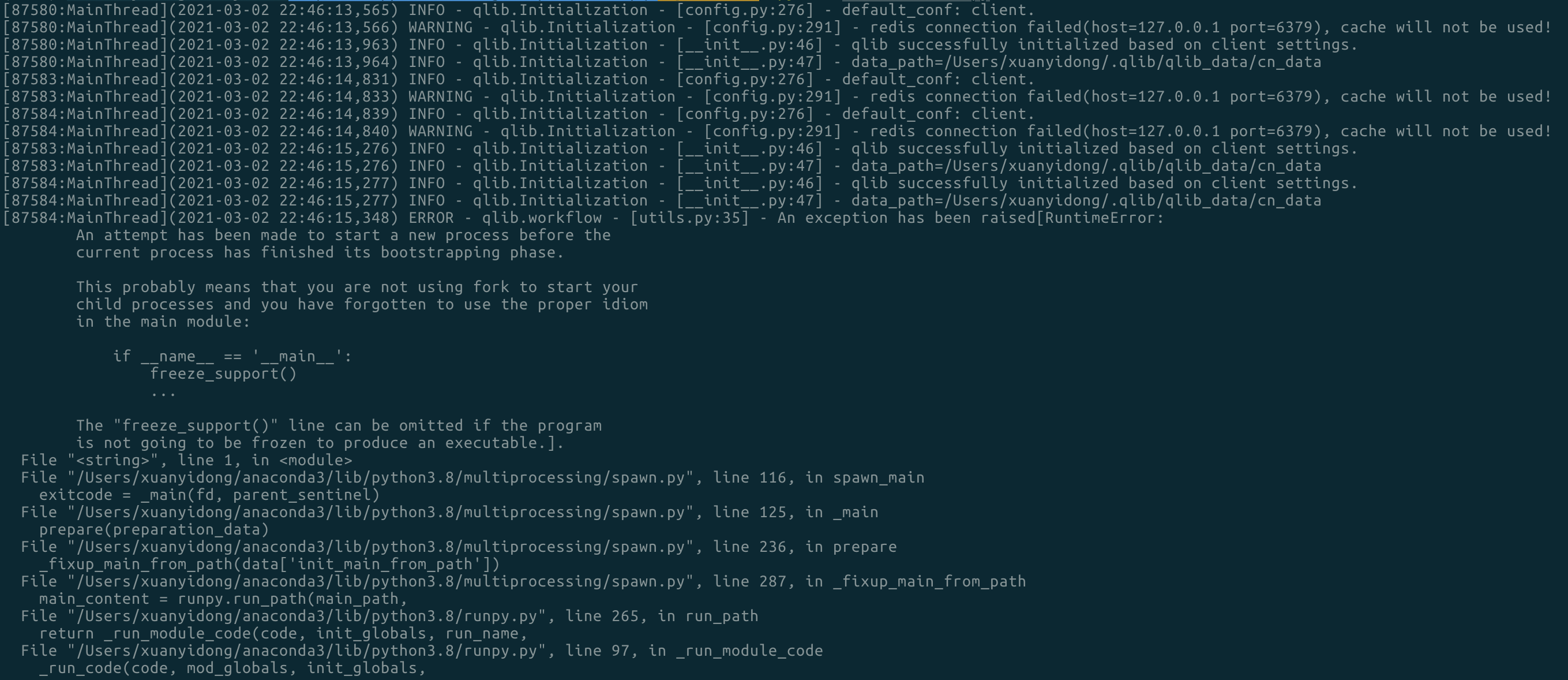 Can Not Create Dataset · Issue #299 · microsoft/qlib · GitHub