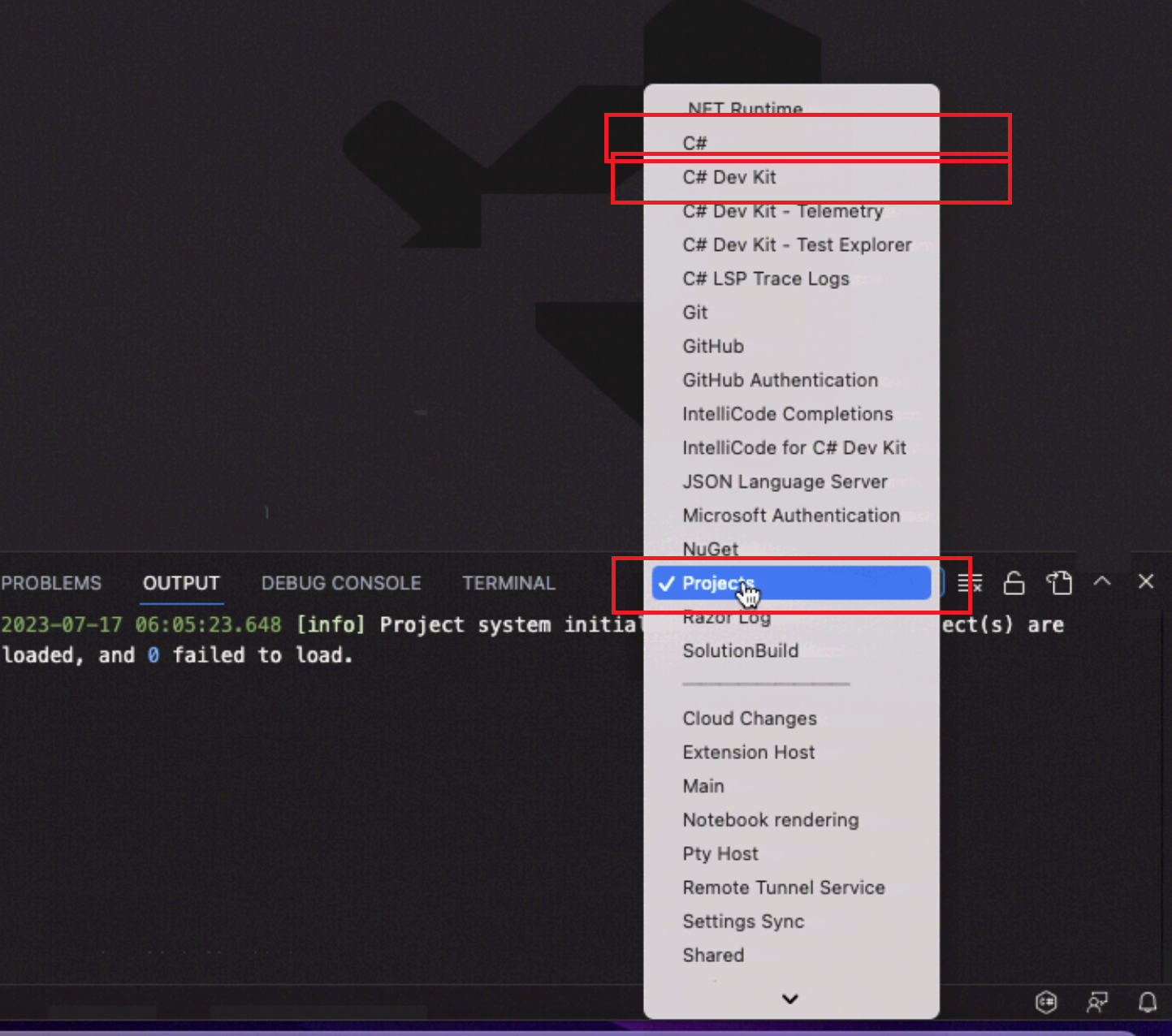 The new solution explorer in VS Code is not loading the project files. · Issue #86 · microsoft ...