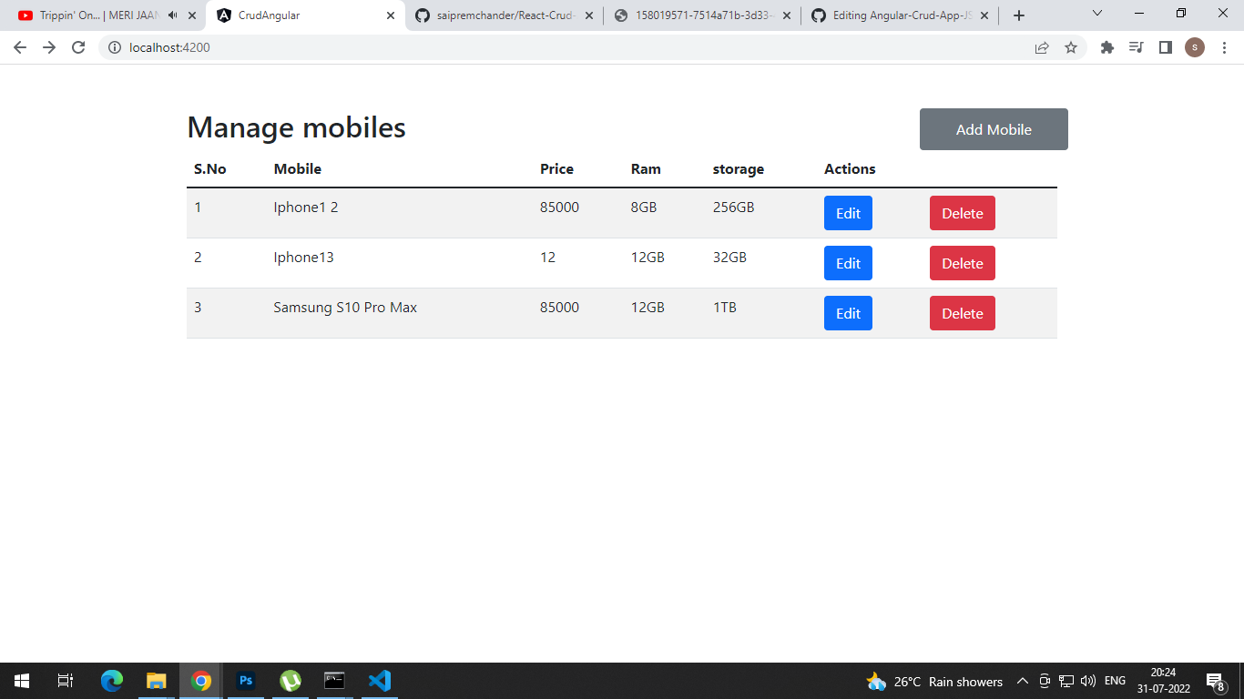 GitHub - saipremchander/Angular-Crud-App-JSON-Server