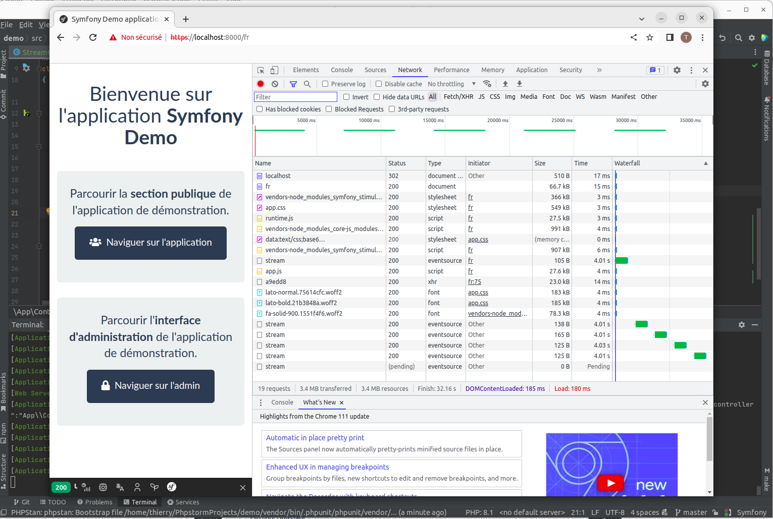StreamedResponse / can't get response client side (sourceEvents ...
