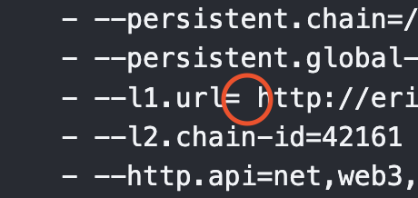 Node setup: First path segment in URL cannot contain colon · Issue #1498 · OffchainLabs/nitro ...