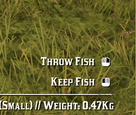 when you decided to thro the fish the menu doesnt disappeared · Issue ...